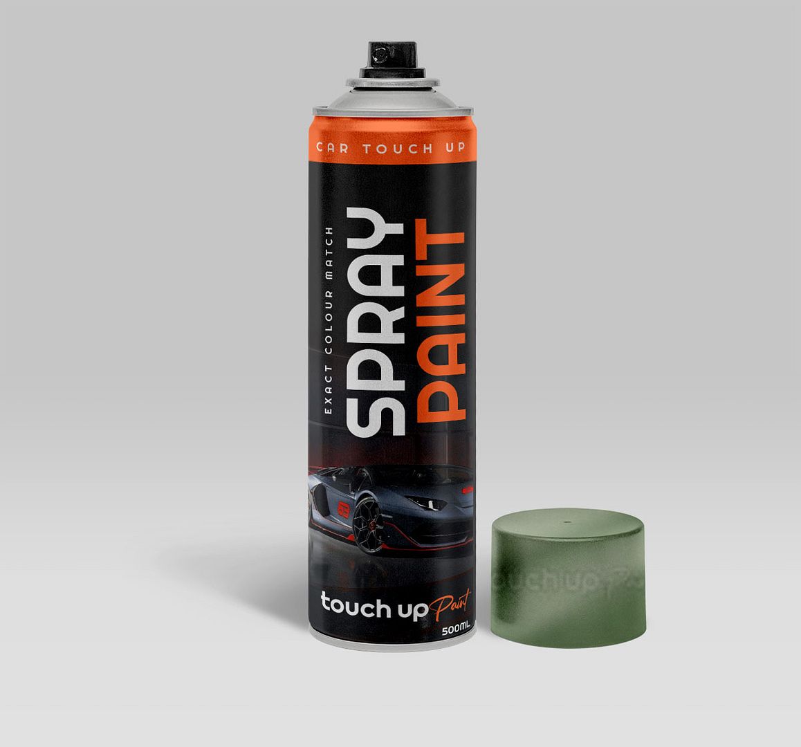 Volkswagen All Models Birch Green 1965 Car Aerosol Paint L511 ...