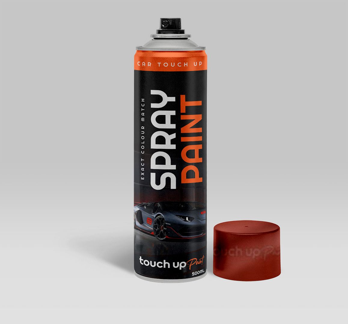Saturn Sky Inferno Orange Metallic 2008 Car Aerosol Paint 502Q, GCR, W ...